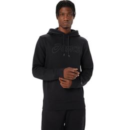 Trainingspullover asics "asics OTH HOODIE", Herren, Gr. S, grau (performance schwarz, graphite grau), Obermaterial: 73% Baumwolle, 27% Polyester, normal, ohne Ausschnitt, Pullover Trainingspullover