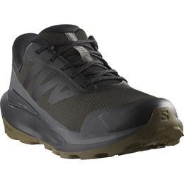 Wanderschuh Salomon "ELIXIR TOUR WATERPROOF", Herren, Gr. 42,5, schwarz, Textil, Schuhe Wanderschuh, wasserdicht