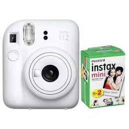 Fujifilm Instax Mini 12 clay white + Mini Film DP