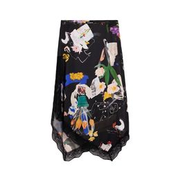 Desigual Skirt female Black size M