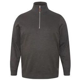 Troyer Blend "Troyer BHBGrilitsch", Herren, Gr. 5XL, grau (charcoal mix), Obermaterial: 60% Baumwolle CO. 40% Polyester PES., Pullover Troyer