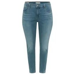 Levi's Skinny-fit-Jeans LEVI'S PLUS "311 PL SHAPING SKINNY *D", Damen, Gr. 22 (54), L&auml;nge 28, liberty life, Denim/Jeans, Obermaterial: 85% Baumwolle, 7% Lyocell, 6% Elastomultiester, 2% Elasthan, skinny fit kn&ouml;chellang, Jeans, figurformend mit Stretch