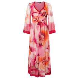 ana alcazar Kleid 'Ziasa' Damen Gr&ouml;&szlig;e 44 orange / pink / rosa / dunkelpink Winterkleid