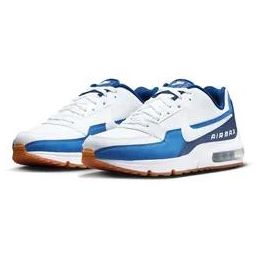 Sneaker Nike SPORTSWEAR "AIR MAX LTD 3", Damen, Gr. 44, wei&szlig;, wei&szlig;, coastal blau, star blau, Leder, Textil, Schuhe Sneaker
