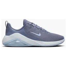 Fitnessschuh Nike "W Nike AIR ZOOM BELLA 7", Damen, Gr. 39, world indigo, aluminum, football grau, Schuhe Fitnessschuh