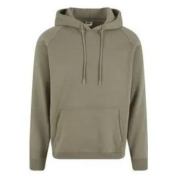 Rundhalspullover Urban Classics "Urban Classics Herren Blank Hoody", Herren, Gr. L, palegr&uuml;n, 65% Baumwolle, 35% Polyester, unifarben, loose fit, ohne Ausschnitt, Pullover Rundhalspullover