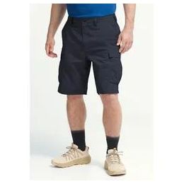 Cargoshorts Jack Wolfskin "DUNELAND CARGO SHORTS M", Herren, Gr. 54, Normalgr&ouml;&szlig;en, schwarznavy, Obermaterial: 100% POLYAMID; Futter: 100% POLYESTER, Hosen