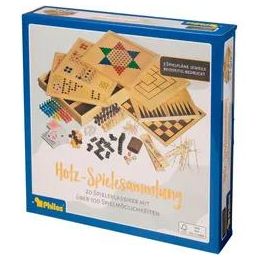 Spiel Philos "Spielesammlung Holz", bunt, Spiele, Kinder, Made in Germany