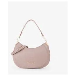 Hobo Valentino BAGS "HOBO BAG FALAK RE", Damen, Gr. B/H/T: 34cm x 24cm x 7cm, beige (taupe), Lederimitat, Taschen Hobo, Damen Tragetasche, Umh&auml;getasche, Schultertasche mit Logo