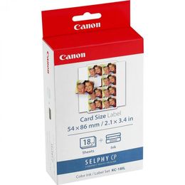 Canon Stickerpapier KC-18IL