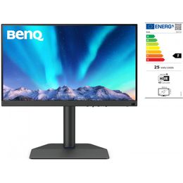 BenQ SW272U 27"-Fotografenmonitor IPS 4K grau mit Lichtschutzblende