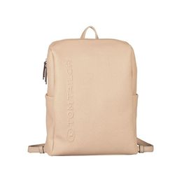 Tom Tailor Rucksack "Rosa" in Beige - (B)32 x (H)39 x (T)9 cm - 38% | Damen-taschen