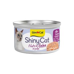 GimCat ShinyCat Thunfisch mit Garnelen 6x70g