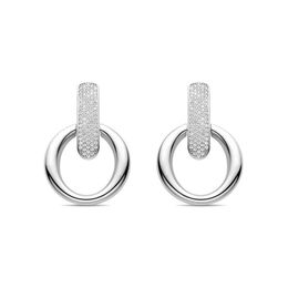 Luxenter Silber-Ohrstecker mit Edelsteinen - 51% | Schmuck