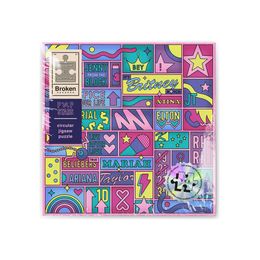 Luckies Original Puzzle ''Broken Records - Pop Divas'' in Bunt - ab 18 Jahren - 37% | Gesellschaftsspiele