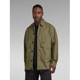 G-Star Raw G-Star Hemdjacke in Khaki - 64% | Gr&ouml;&szlig;e XL | Herren-plussize
