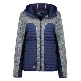 Geographical Norway Fleecejacke "Taquese" in Dunkelblau/ Grau - 57% | Gr&ouml;&szlig;e 140 | Kids-fleecejacken-fleecepullover