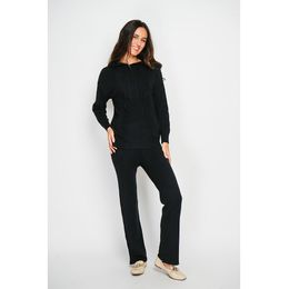 ASSUILI Twinset in Schwarz - 74% | Gr&ouml;&szlig;e 42 | Damen-pullover-cardigans