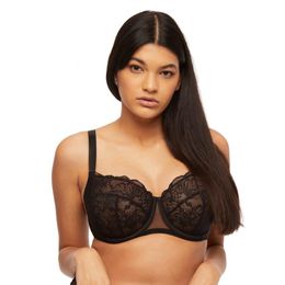 Kinga B&uuml;gel-BH "Ice Cold" in Schwarz - 40% | Gr&ouml;&szlig;e 80B | Damen-bhs