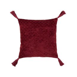 J Line Dekokissen in Rot - (L)45 x (B)45 cm - 15% | Dekokissen