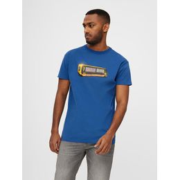 Derbe Shirt in Blau - 53% | Gr&ouml;&szlig;e XXL | Herren-plussize