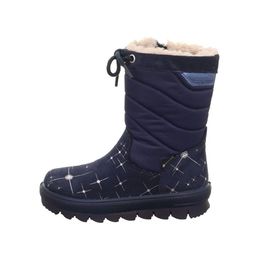 Superfit Leder-Winterstiefel "Flavia" in Dunkelblau - 50% | Gr&ouml;&szlig;e 29 | Kinderstiefel