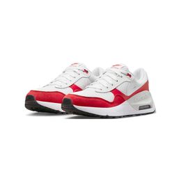 Nike Sneakers "Air Max Systm" in Wei&szlig;/ Rot - 20% | Gr&ouml;&szlig;e 38 | Herrensneakers