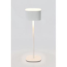 Bizzotto LED-Tischleuchte "Naimi" in Wei&szlig; - (H)26 x &Oslash; 8 cm - 27% | Aussenbeleuchtung