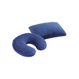 Wenko 2in1-Reisekissen in Blau - (B)23 x (H)10 x (T)20 cm - 32% | Dekokissen