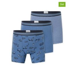 Schiesser 3er-Set: Boxershorts in Blau - 51% | Gr&ouml;&szlig;e 128 | Kinder-waesche