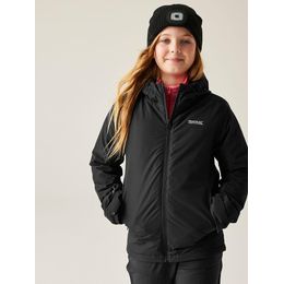 Regatta Regenjacke "Frelton" in Schwarz - 51% | Gr&ouml;&szlig;e 128 | Kinder-outdoor-jacken
