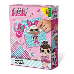 SES Kreativset "L.O.L. - Diamantenmosaike" - ab 6 Jahren - 12% | Kinder-kreativspielzeug