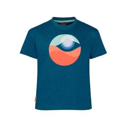 Trollkids Funktionssshirt "Halsafjord T" in Blau - 57% | Gr&ouml;&szlig;e 98 | Kinder-oberteile
