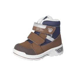 Pepino Winterboots "Flo" in Dunkelblau/ Braun - 51% | Gr&ouml;&szlig;e 28 | Baby-stiefel-boots
