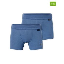 Schiesser 2er-Set: Boxershorts in Blau - 49% | Gr&ouml;&szlig;e 128 | Kinder-waesche