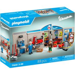 Playmobil Konstruktions-Spielset &raquo;60s Vespa Garage (71620), Vespa&laquo; Made in Europe bunt Konstruktions-Spielset