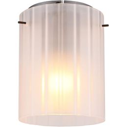 Globo LIGHTING Deckenleuchte &raquo;TULIVAR&laquo; E27 1 Stk. Deckenlampe/Rillen/Flur/Wohnzimmer