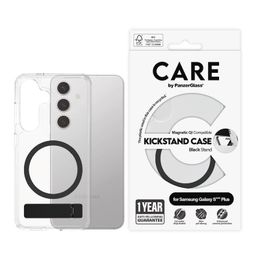 CARE by PanzerGlass Handyh&uuml;lle &raquo;Magnetic QI Compatible Kickstand Case f&uuml;r Samsung Galaxy S25 Plus&laquo; Backcover, Schutzh&uuml;lle, Handyschutzh&uuml;lle, Case, 