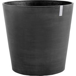 Ecopots Blumentopf &raquo;AMSTERDAM WHEELS Dark Grey&laquo; BxTxH: 60x60x56 cm grau Kunststoff