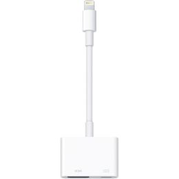 Apple Adapter &raquo;Lightning to Digital AV Adapter&laquo; wei&szlig; Kompaktes und tragbares Design f&uuml;r einfachen Transport