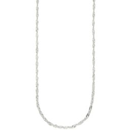 Bruno Banani Damen Collierkettchen &raquo;Schmuck Geschenk Silber 925 Singapurkettengliederung 1 8 mm breit&laquo; Made in Germany silber