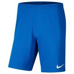 Nike Park III Dri-FIT Knit Fu&szlig;ballshorts Kinder royal blue/white M (137-147 cm)