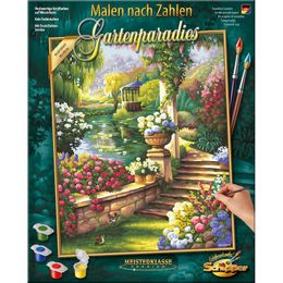 Schipper Malen nach Zahlen &raquo;Meisterklasse Premium - Gartenparadies&laquo; Made in Germany bunt