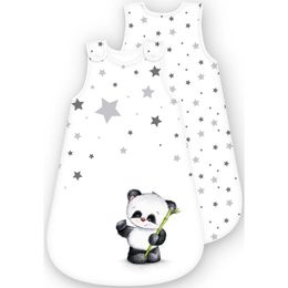 Baby Best Babyschlafsack &raquo;Panda&laquo; wei&szlig; Bezug: 100% Baumwolle. F&uuml;llung: 100% Polyester