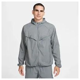 Nike UV Stride Dri-FIT Laufjacke Herren 084 - smoke grey/smoke grey/reflective silv L