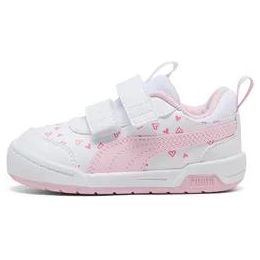 Puma Multiflex 2 Hearty Baby-Sneaker mit Klettverschluss 01 - Puma white/pearl pink/magic rose 21