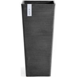 Ecopots Blumentopf &raquo;ROTTERDAM HIGH Dark Grey&laquo; BxTxH: 32x32x70 cm grau Kunststoff