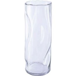 OTTO home Tischvase &raquo;Blumenvase Caline&laquo; Vase aus Glas, im Crunch-Design, H&ouml;he ca. 30 cm transparent Glas
