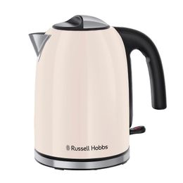 Russell Hobbs Wasserkocher &raquo;Colours Plus+ Jasmine 28510-70&laquo; 1,7 l 2400 W Edelstahl, Schnellkochfunktion, Perfect-pour-Ausgust&uuml;lle, Kalkfilter 