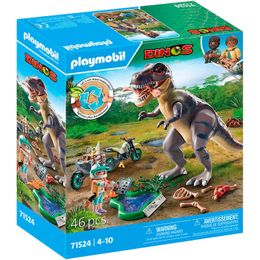 Playmobil Konstruktions-Spielset &raquo;T-Rex-Spurensuche (71524), Dinos&laquo; Made in Europe bunt Konstruktions-Spielset